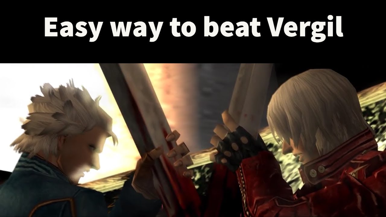 Devil May Cry 3 - Chapter 20 (Normal mode): Easy way to beat Vergil [NO ...