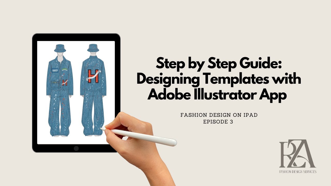 Step by Step Guide: Designing Templates with Adobe Illustrator App ...