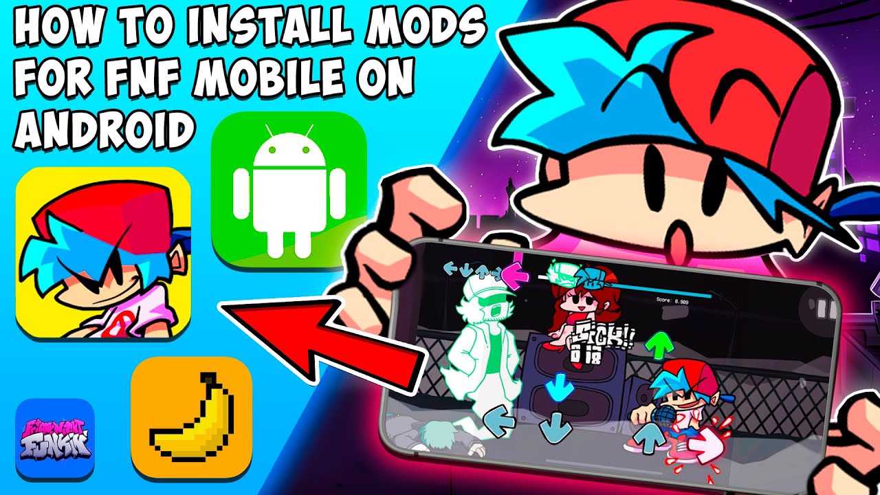 FNF MOBILE | How To Install Mods For FNF MOBILE on ANDROID | FNF Guides ...
