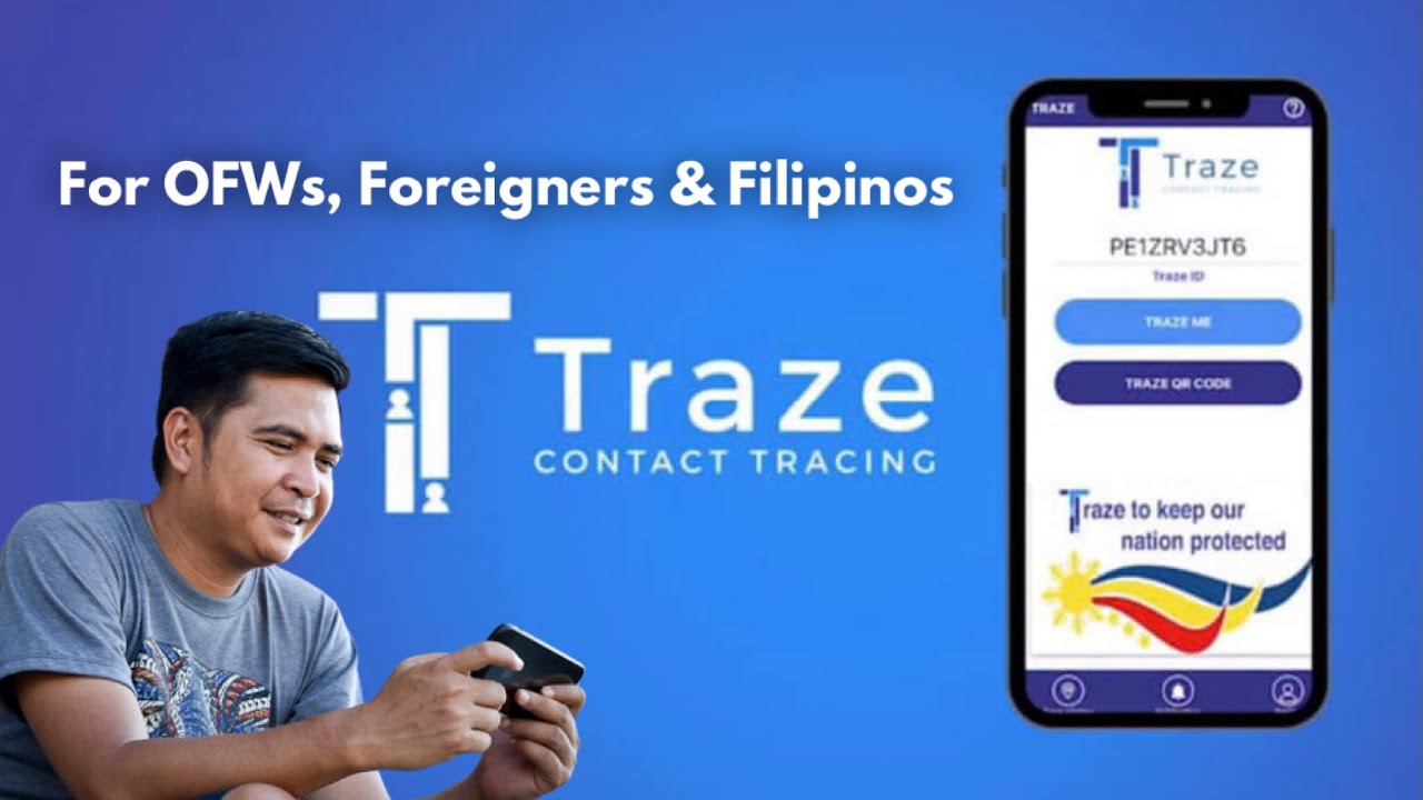 TRAZE CONTACT TRACING APP: HOW TO REGISTER AND ACCOUNT ACTIVATION ...