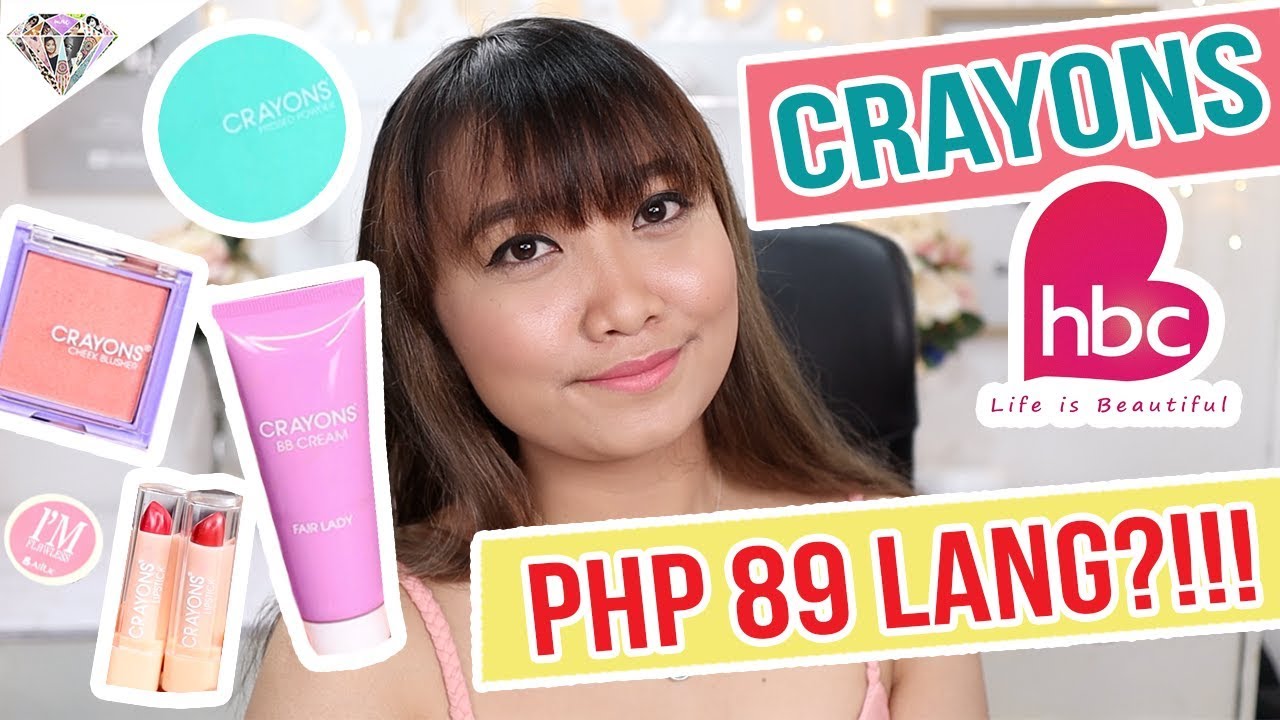 KALOKA! ₱89 FULL COVERAGE NA BB CREAM?!!! CRAYONS BY HBC REVIEW ...
