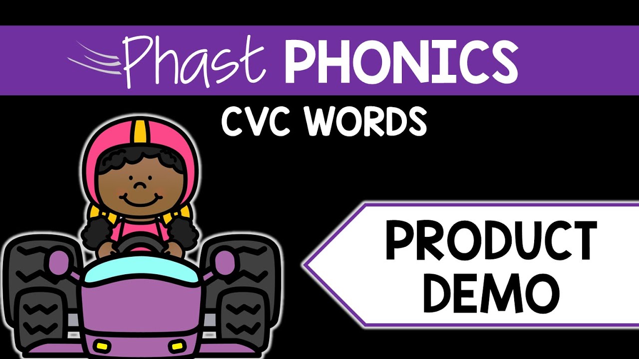 Daily Phonics Practice: Phast Phonics CVC Word Edition - YouTube