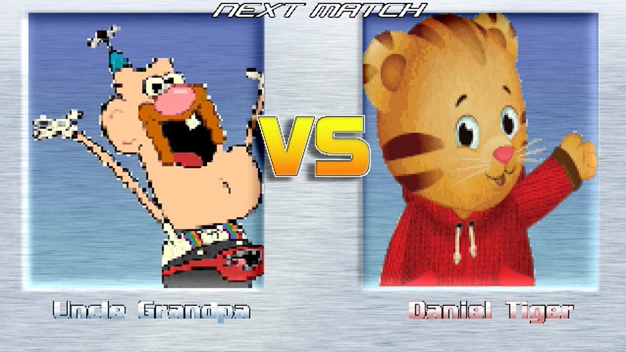 M.U.G.E.N REQUESTS | Uncle Grandpa vs Daniel Tiger | Uncle Grandpa vs ...
