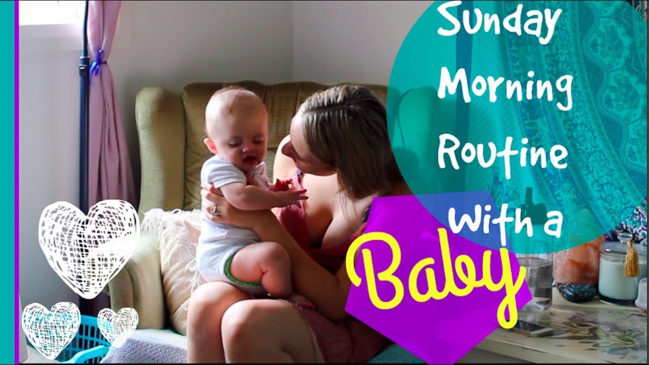 Teen mom | My Sunday Morning Routine With a Baby | Tiana-Rose - YouTube