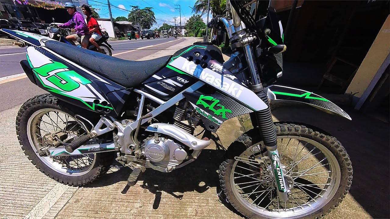 KLX 150S Decals Installation - YouTube