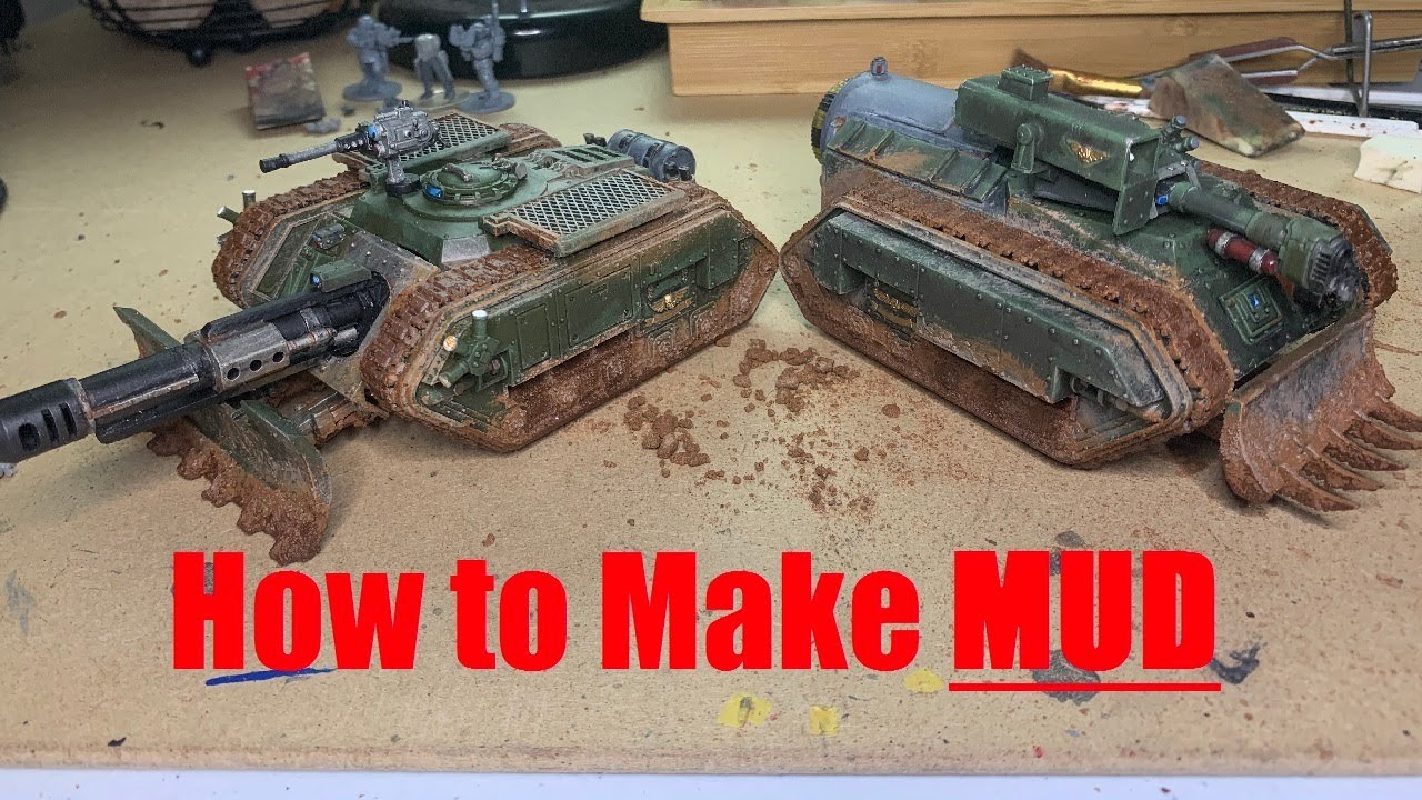 Muddy Tank Tracks