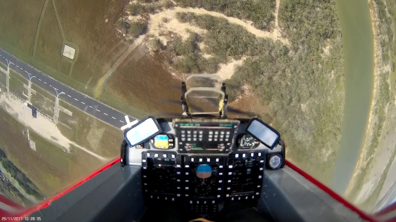 Flying my FMS Pilatus PC-21 from inside the cockpit - YouTube