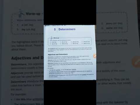 Class 7 English Grammar gear Chapter 5 Determiners - YouTube