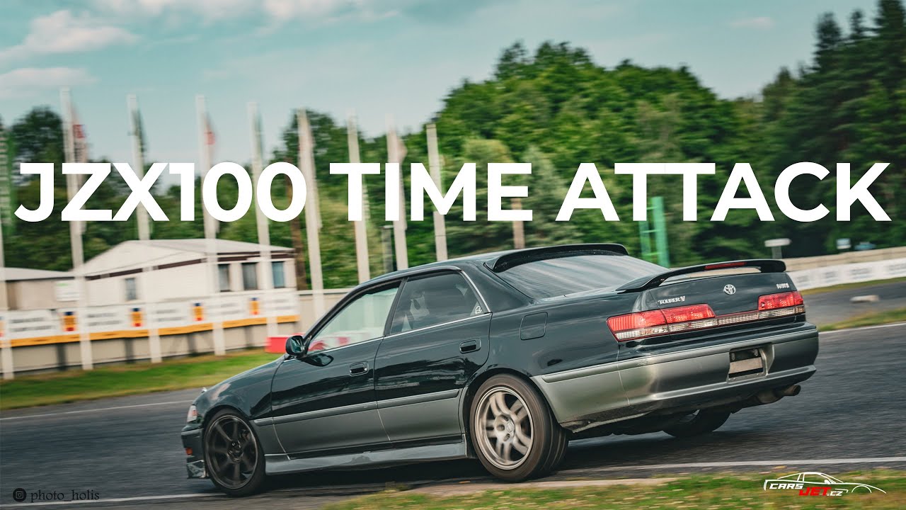 Automatic JZX100 Mark II Grip Driving Onboard Sosnová - YouTube