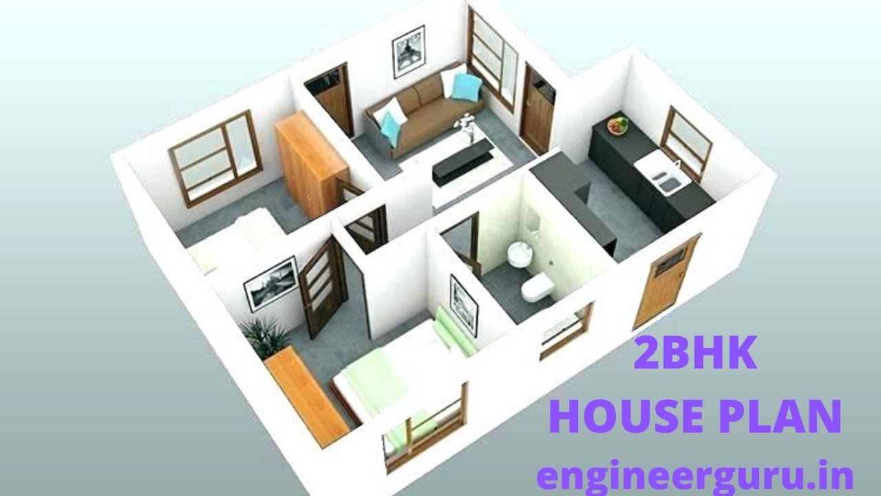 2bhk house plan| 2bhk house means |2 bhk house for sale |2bhk ...