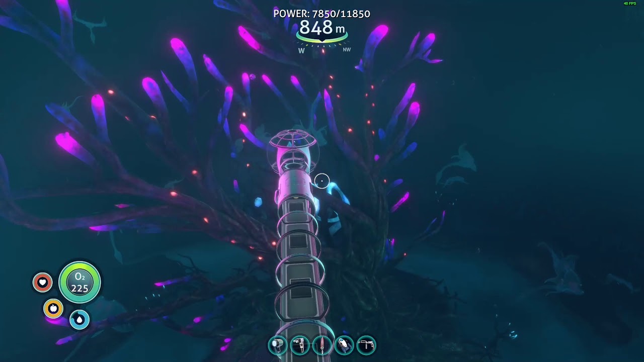 Subnautica Cove Tree Base - YouTube