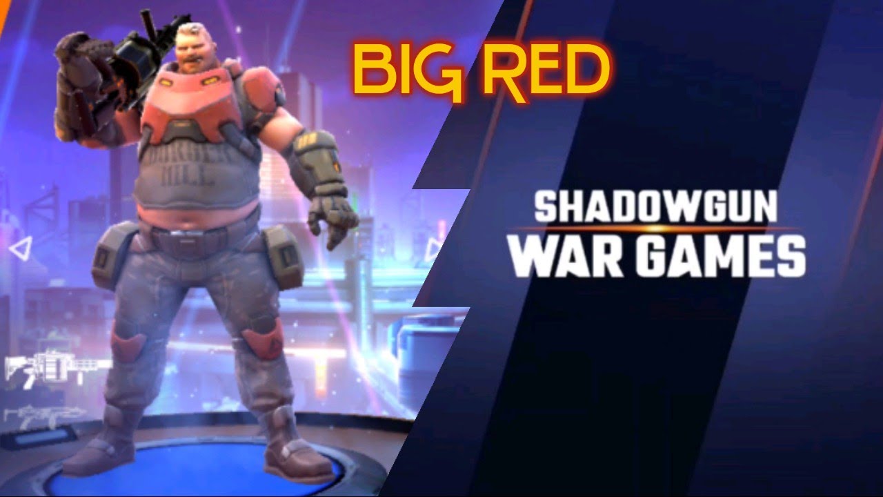 Trying To Use Big Red | Shadowgun War Games - YouTube