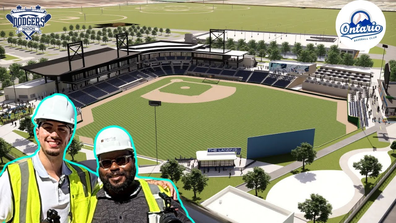 Touring The Dodgers New $100 Million+ Single-A Baseball Stadium In ...
