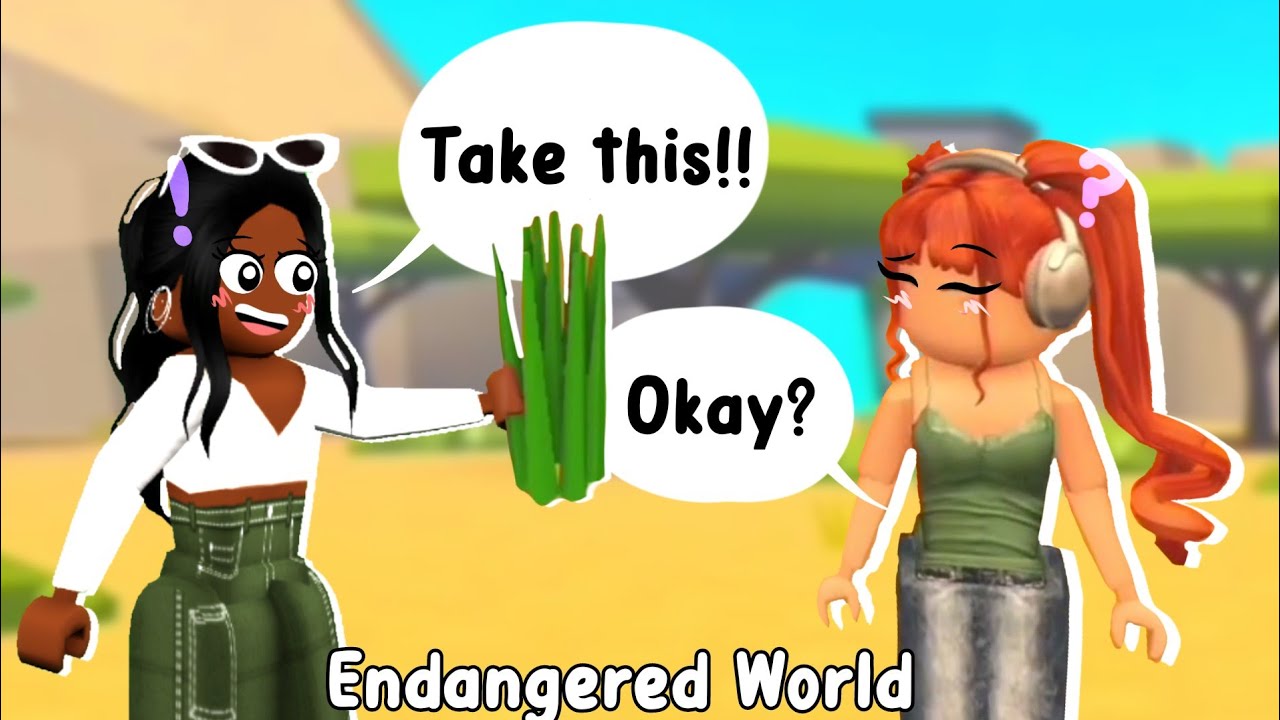 Teaching this NEWBIE RANGER how to SAVE ANIMALS 🐘 Roblox Endangered ...