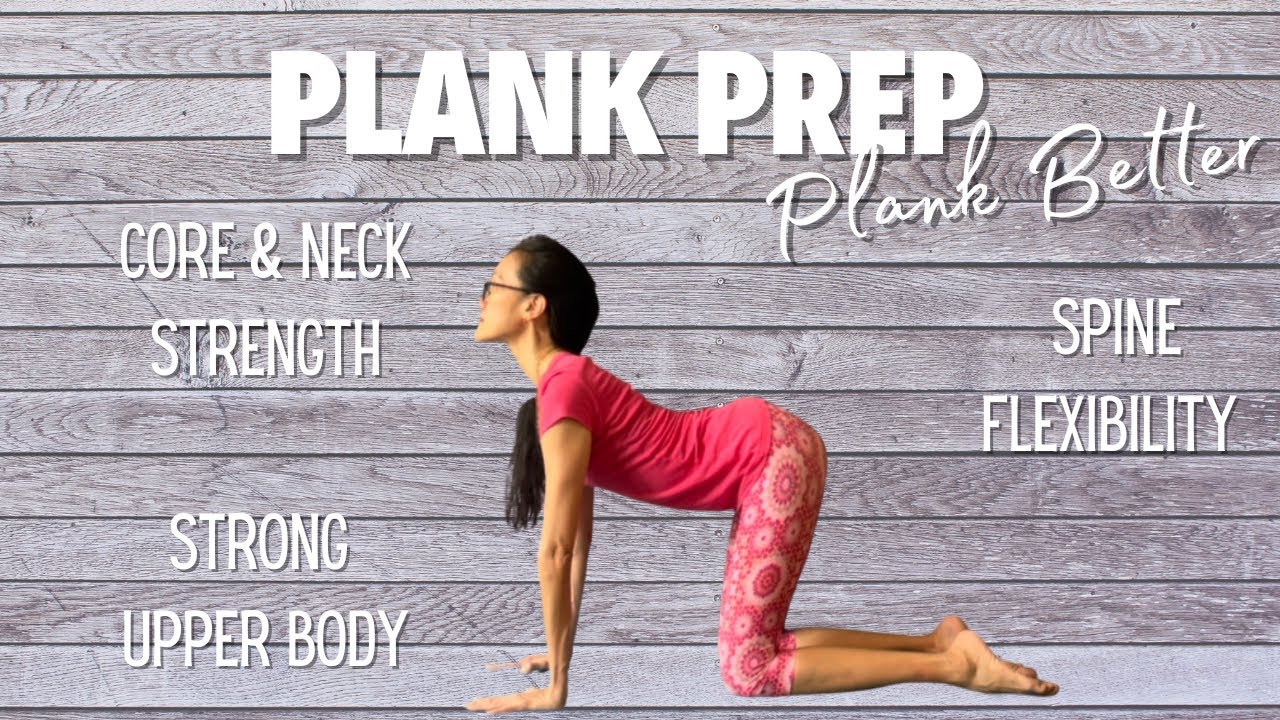 Pilates : Plank PREP - Plank BETTER | Core & Neck Strength | Strong ...