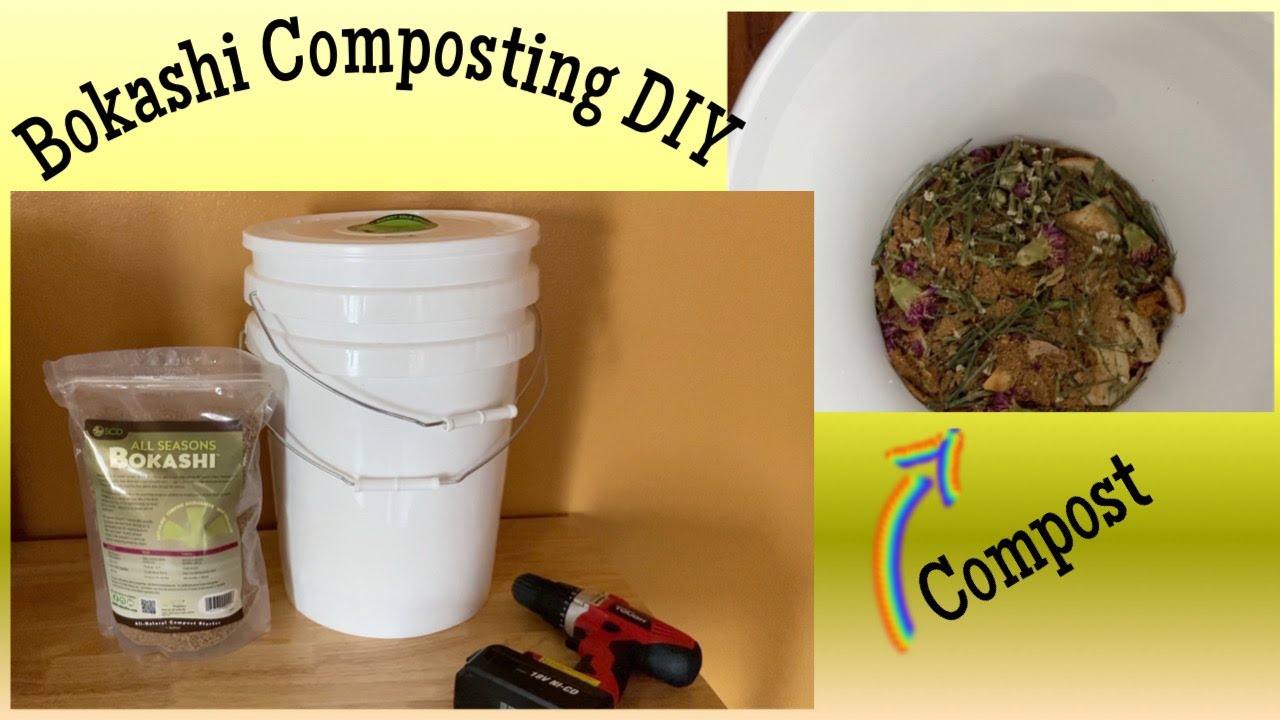 How To || DIY Affordable Bokashi Composting Method + SetUp - YouTube