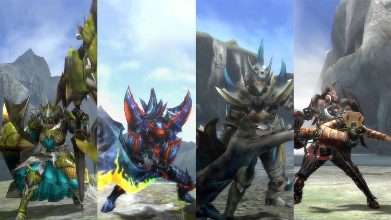 Monster Hunter 3 Ultimate - WIi U / 3DS - Debut Trailer - YouTube