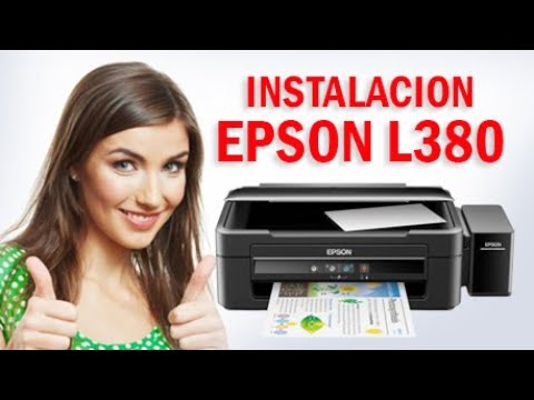Cómo Instalar Impresora Epson L380 En Pc - ServerNet