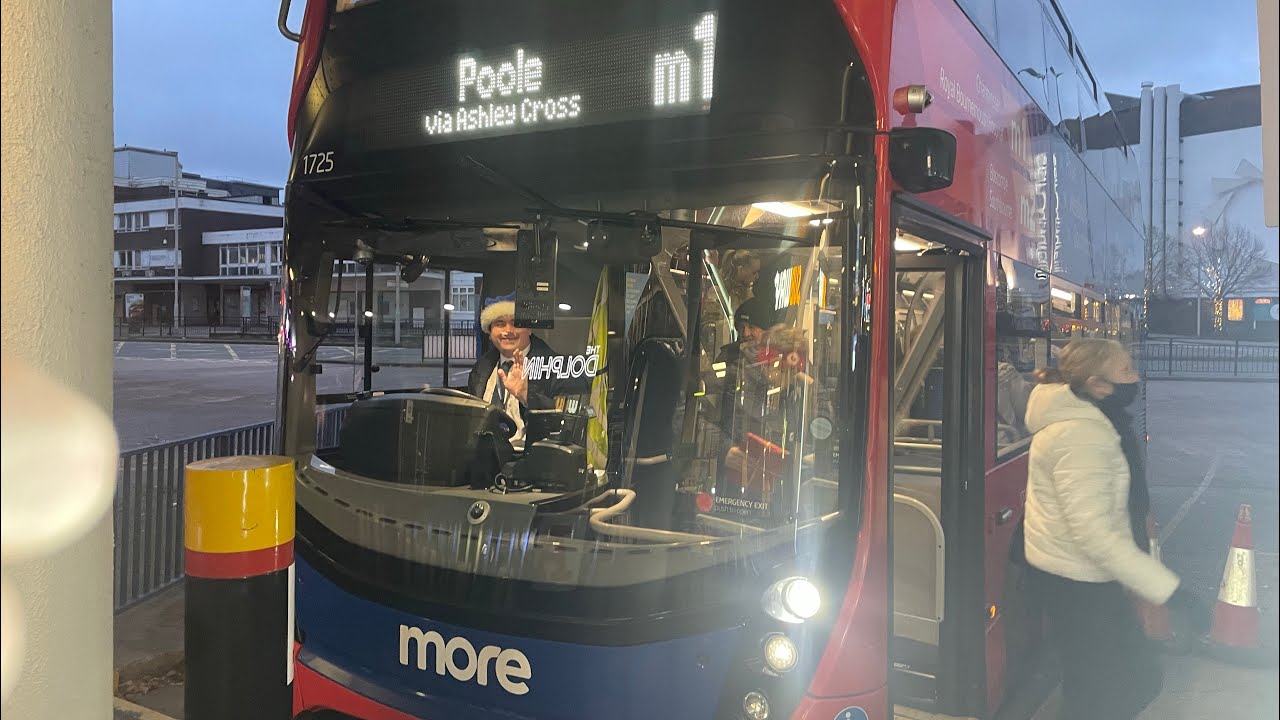 Morebus 2023 Alexander Dennis Enviro 400 MMC (HJ73 JKY) on the M1 to ...