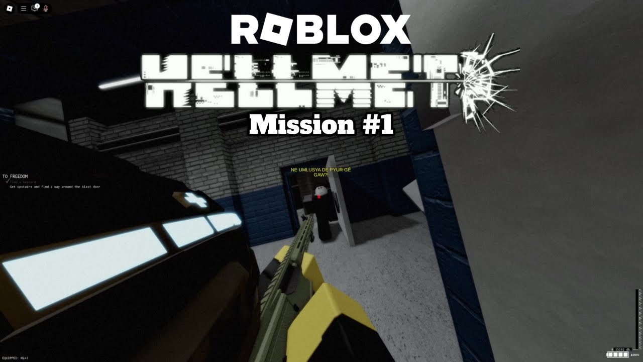 Hellmet - Mission #1 | (Roblox Hellmet Gameplay ) - YouTube
