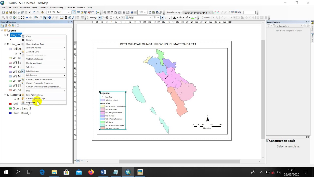 4 Layout peta - YouTube