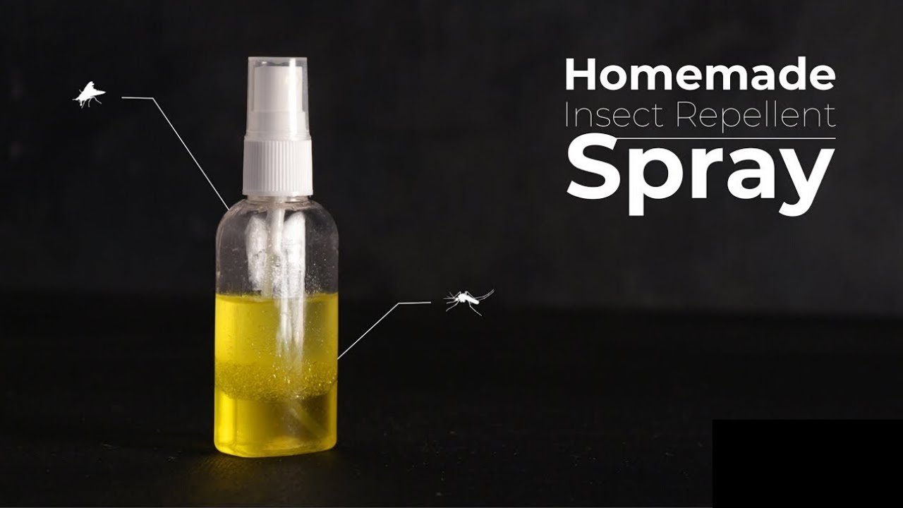 Homemade Natural Insect Repellent to Repel Almost All Yard Insects ...
