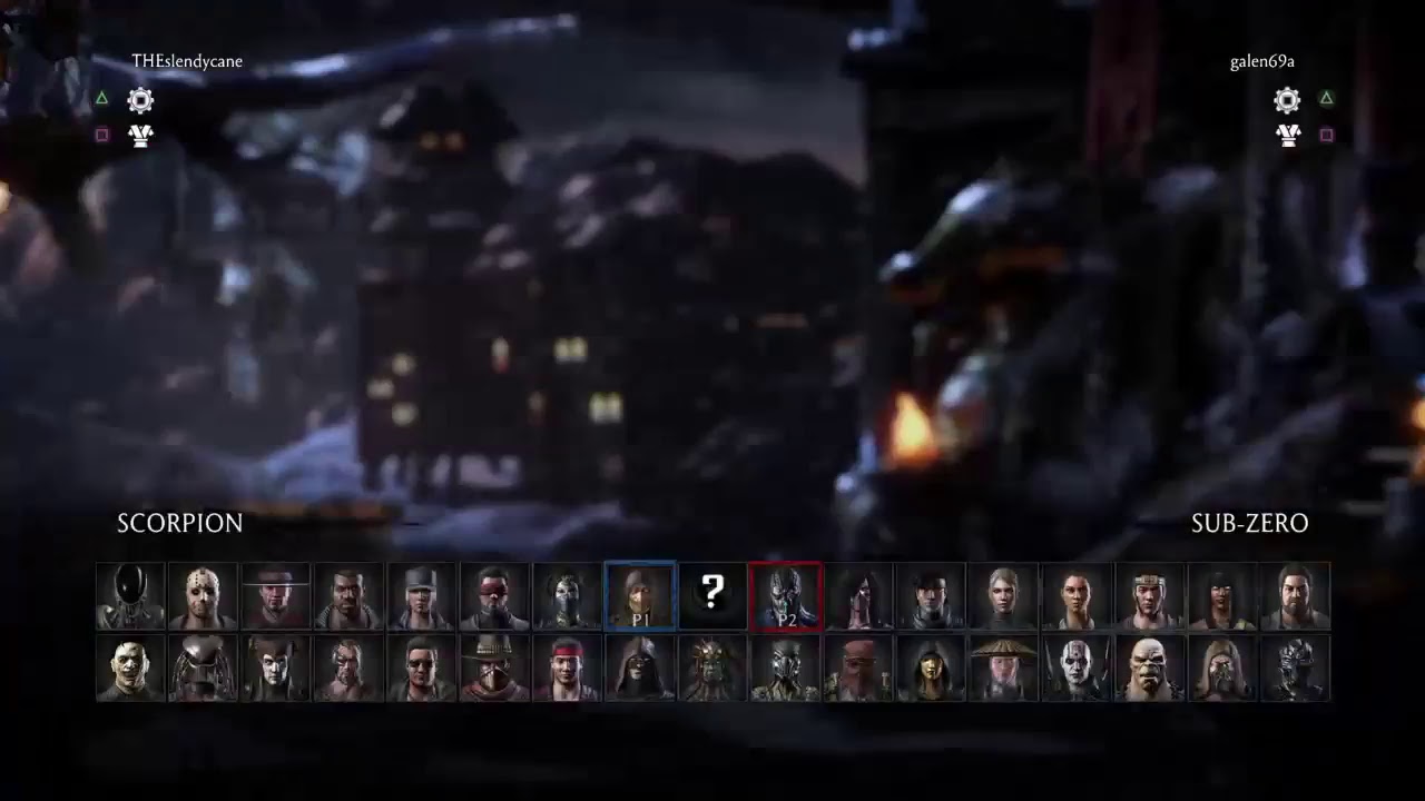 Playing with Morgan and players | Mortal Kombat (PS4) - YouTube