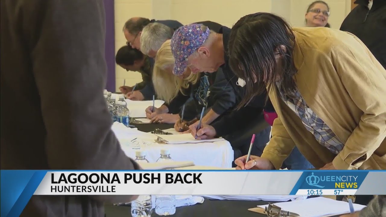 Plans for Huntersville's Lagoona Beach reach neighbors - YouTube