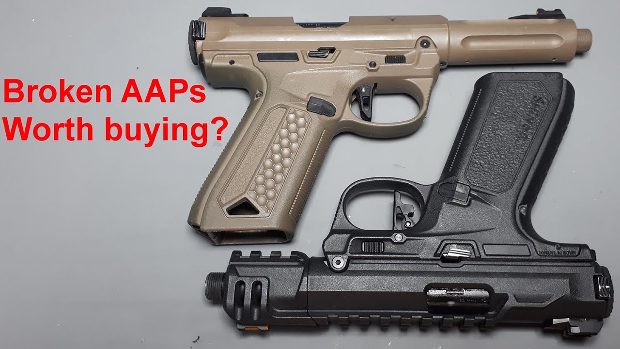 Airsoft: AAP-01 & C by Action Army broke for good in ~60,000 rounds ...