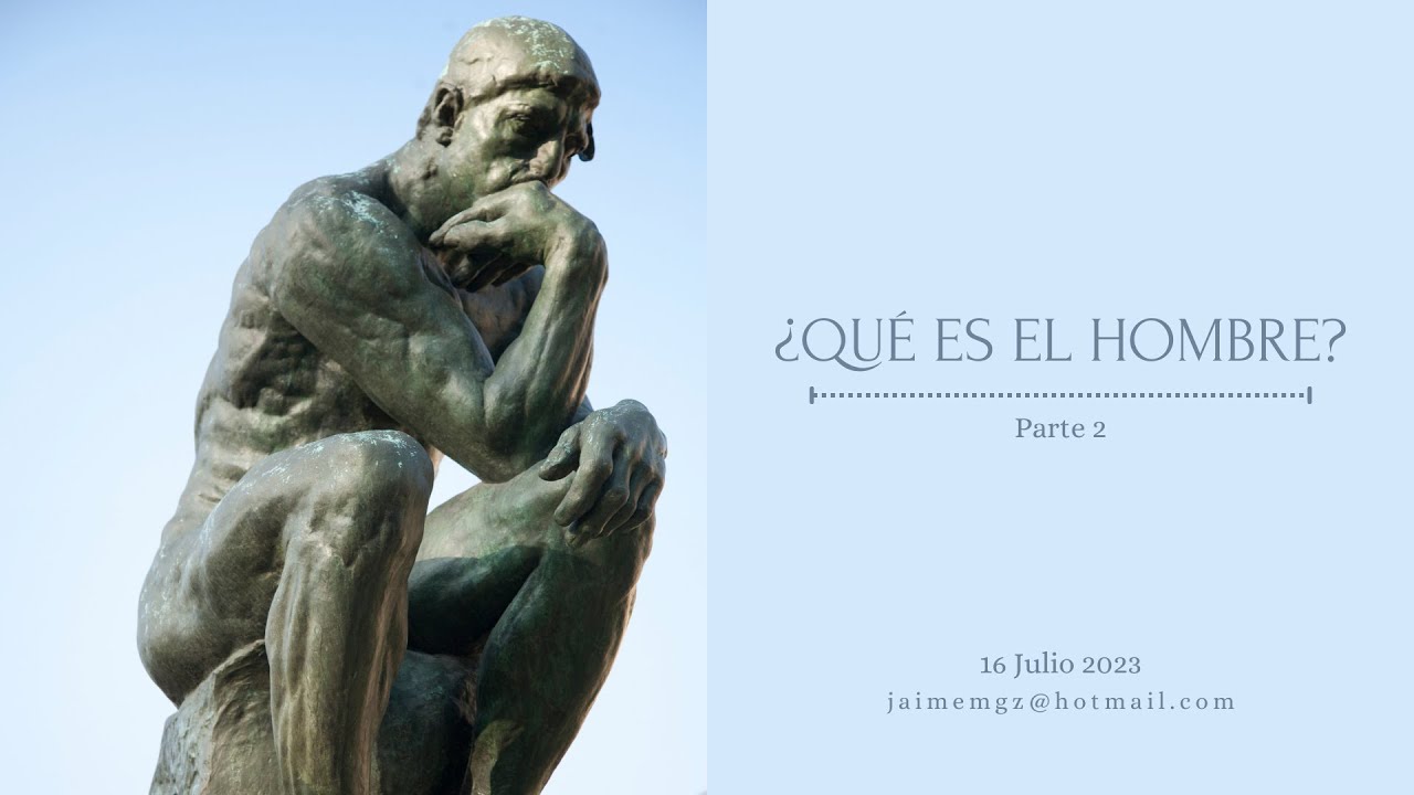 ¿Qué es el hombre?: Parte 2 - CONOCE SU PALABRA - YouTube