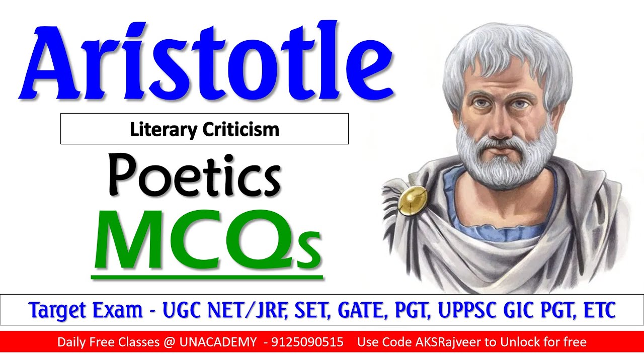ARISTOTLE LITERARY CRITICISM || Aristotle Poetics || AKSRajveer ...
