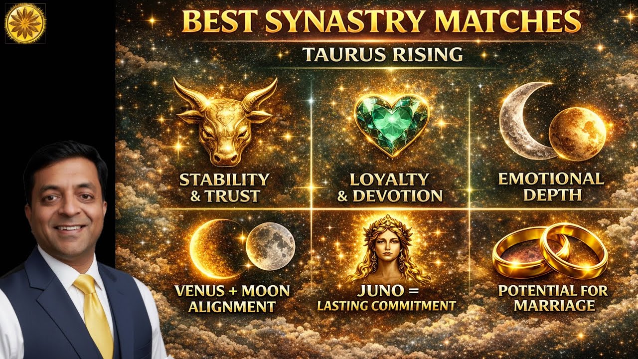 Taurus Rising Synastry: Best Venus–Moon–Juno Combinations for Love ...