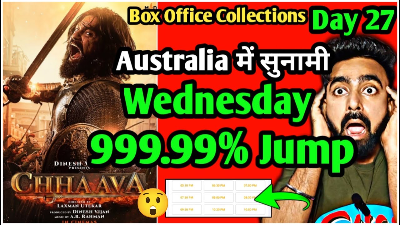 Chhaava Box Office Collections Day 27 Chava Movie Collection Chhaava ...