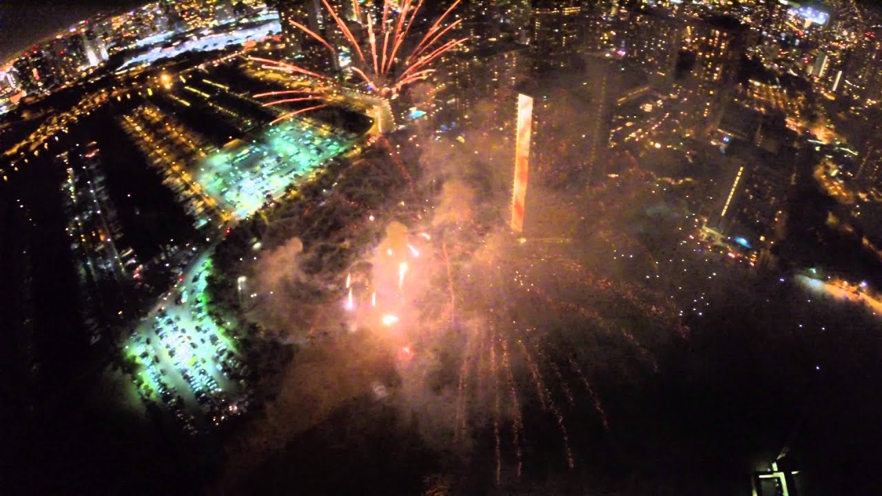 Friday Night Fireworks at the Hilton Hawaiian Village Waikiki, pt. 2 ...