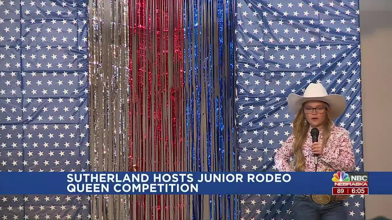 Sutherland hosts annual Junior Miss Rodeo Queen luncheon - YouTube