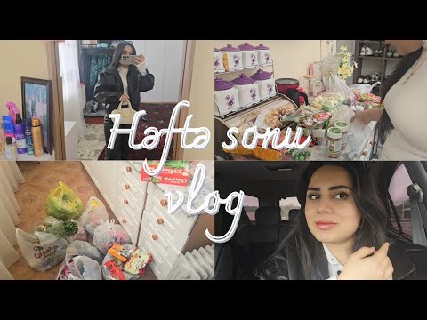 2 Günlük Həftə Sonu Vlogu ✨ | Bazarlıq, salon günü, yemək və ev həyatı✨️ #weekendvlog #vlog 