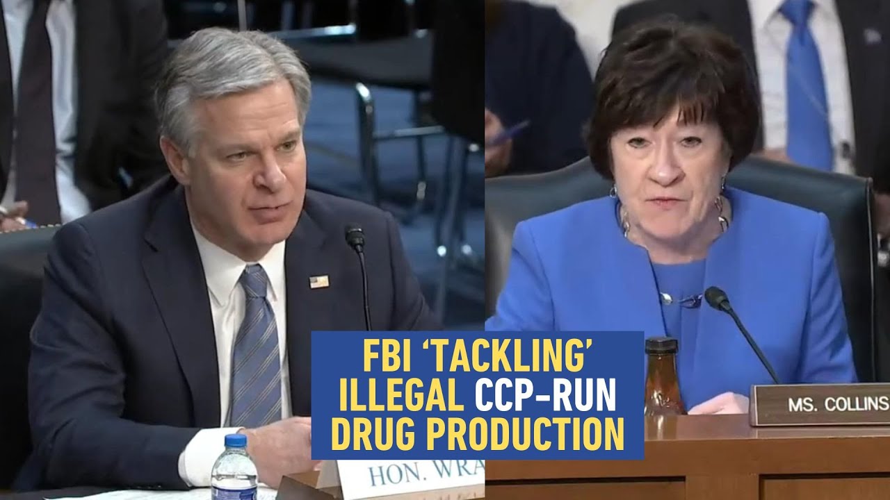 FBI ‘Tackling' Illegal CCP-Run Drug Production Operations - YouTube