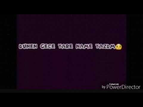 Dunen gecedi name yazdim goren necedi mennen uzaqlarda