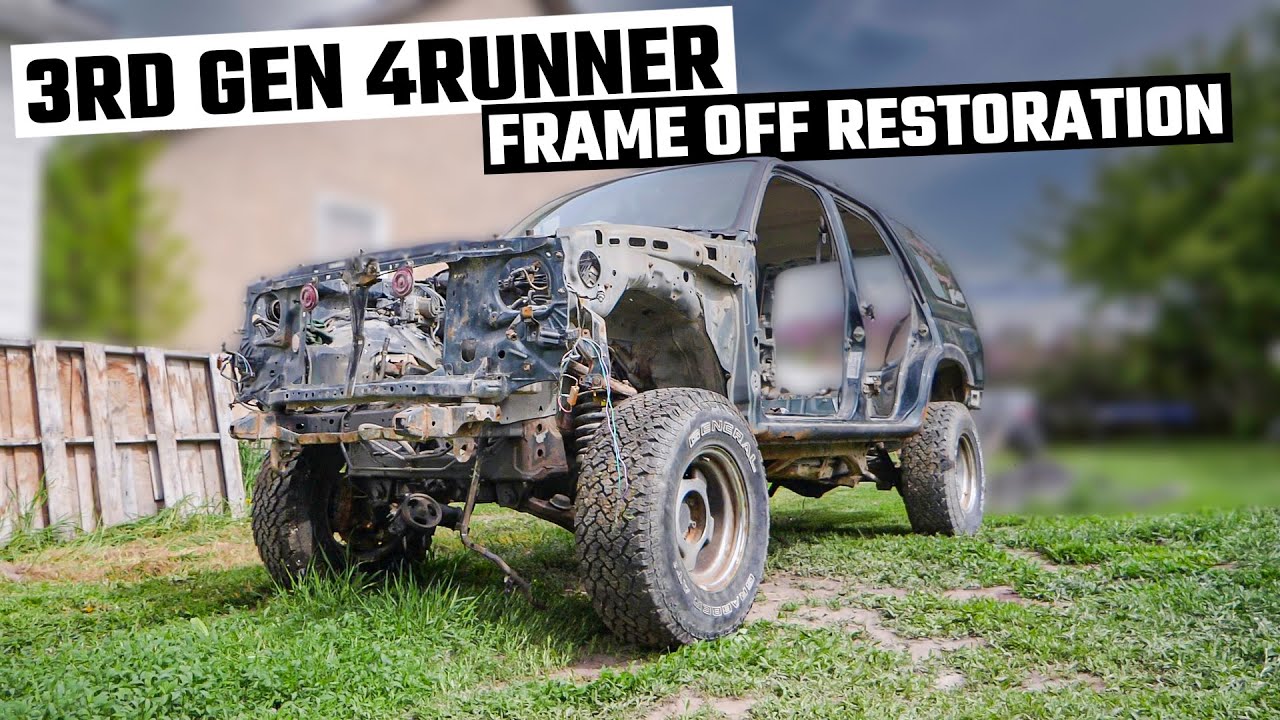 3RD Gen 4Runner Frame Off Rebuild | Teardown - YouTube