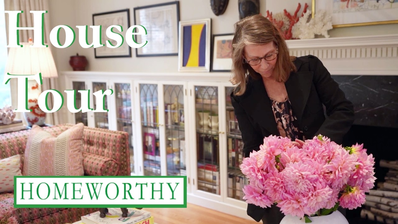 HOUSE TOUR | An Interior Designer’s Eclectic New England Home - YouTube