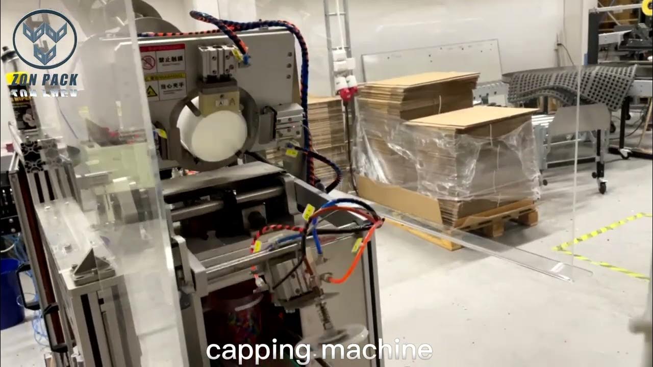 Automatic weighing and filling system - YouTube