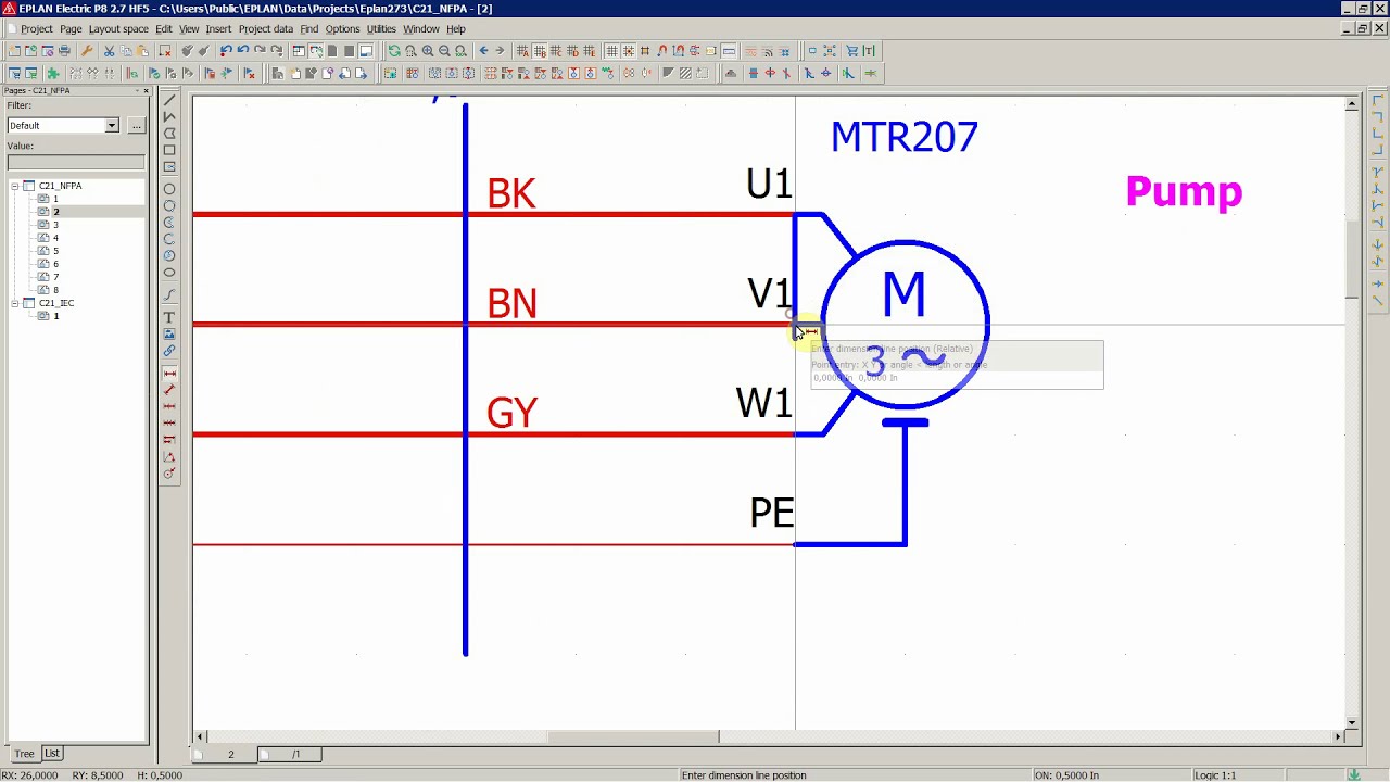 ePLAN Electric P8 Course - NFPA Masterclass - Lecture 10 - Grid sizes and what are ePLAN forms ...