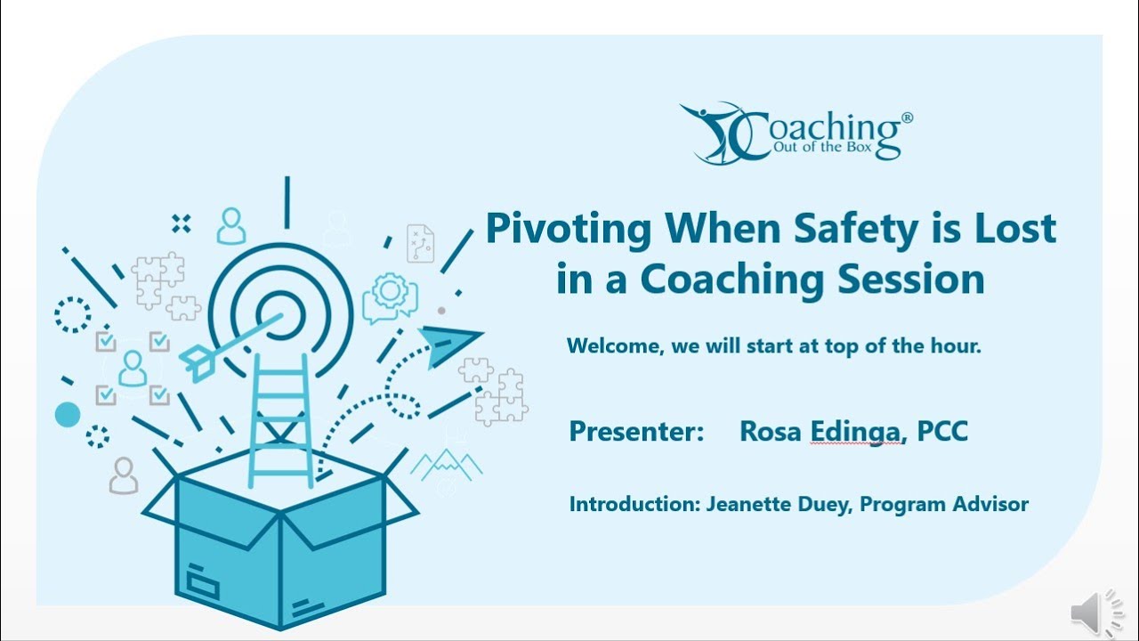Coaching: WEBINAR: Pivoting When Safety is Lost - YouTube