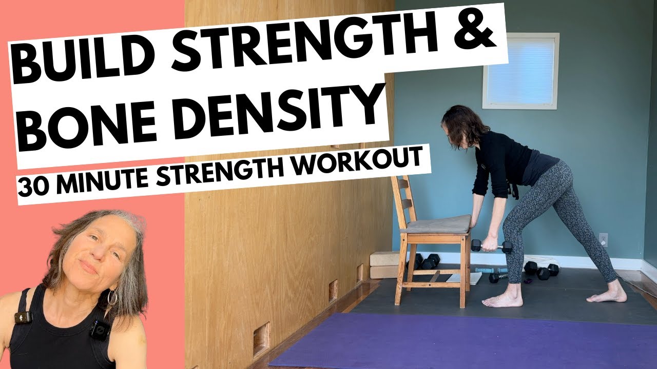 Strength Workout to Build Bone Density (Women 50+) - YouTube