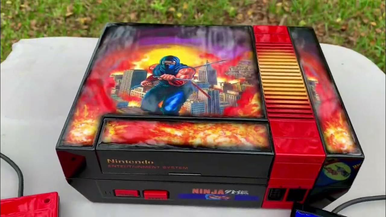Custom NES Nintendo. Ninja Gaiden with sounds!! - YouTube