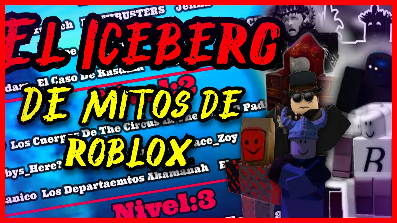 El Iceberg De Los Extraños Mitos y Leyendas De Todo Roblox - YouTube