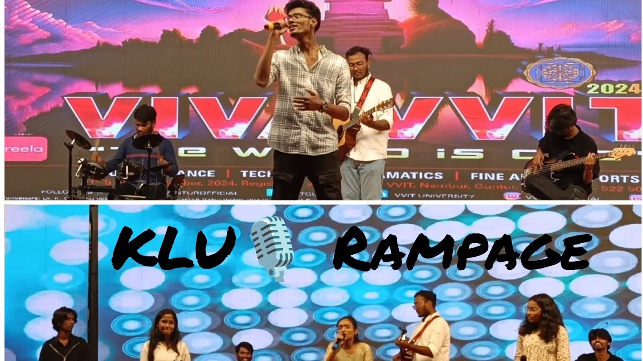 Baby song | Rocking Singing Performance By KLU Students | VVIT FEST | Allegra Allegra | Boys # ...