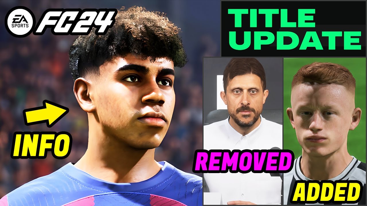 EA FC 24 NEWS | NEW CONFIRMED Updates, Real Faces & More - YouTube