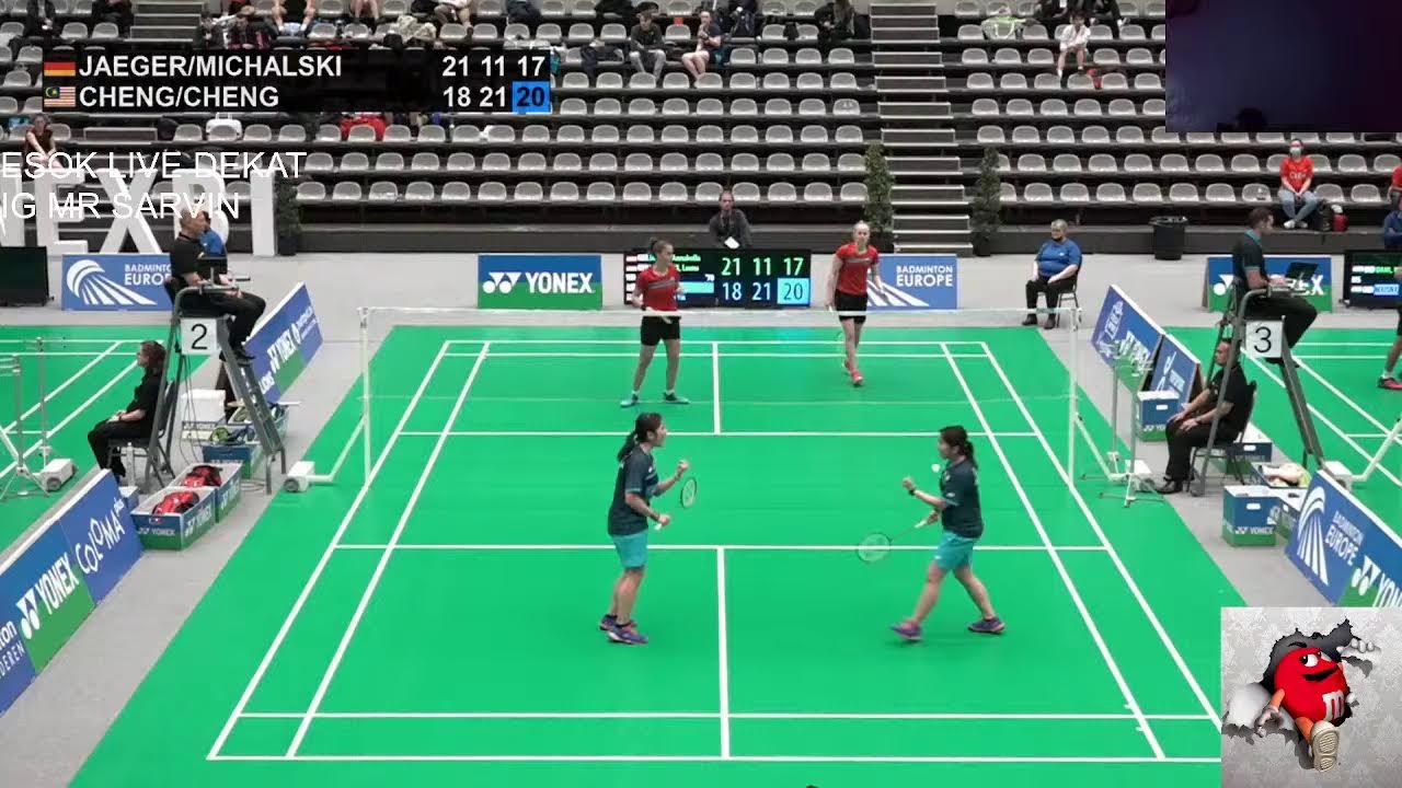 WD | Q R32 | (MAS) Cheng/Cheng Vs (GER) Annabella/Leona | Yonex Belgian ...