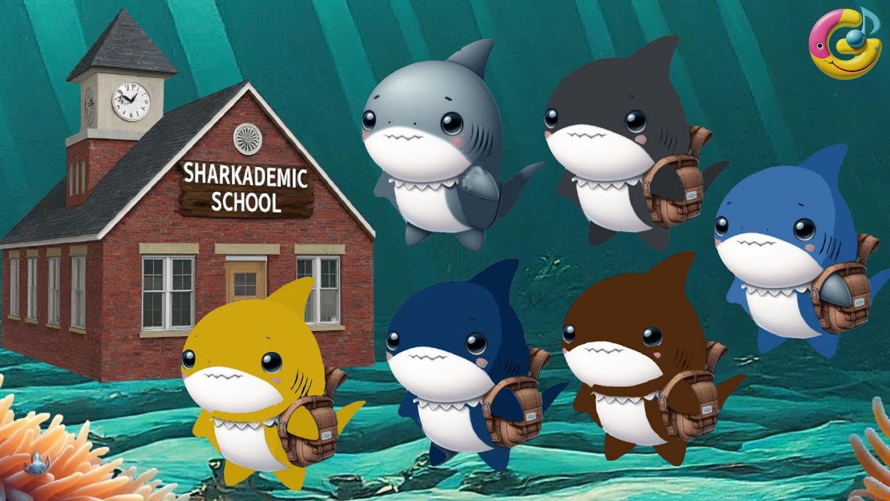 Baby Shark Back to School 3 - A Fun and Educational Song for Kids ...